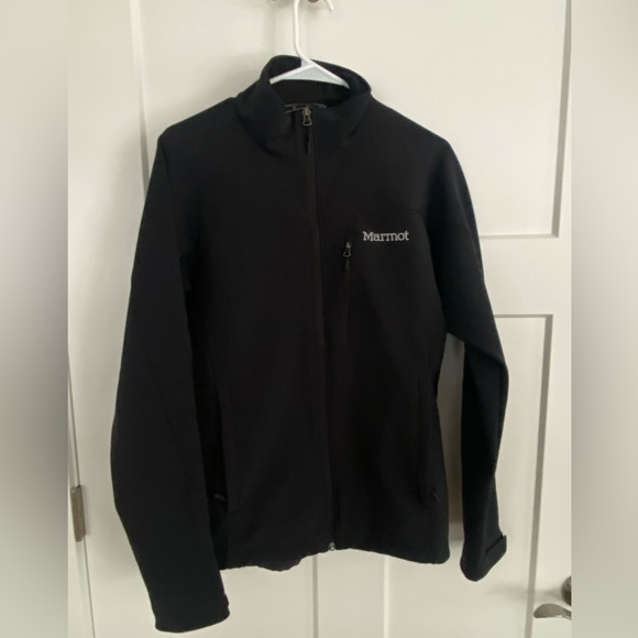 Marmot | Jackets & Coats | Marmot Black Gravity Fleece Lined Soft Shell Rain Jacket Color Black ...